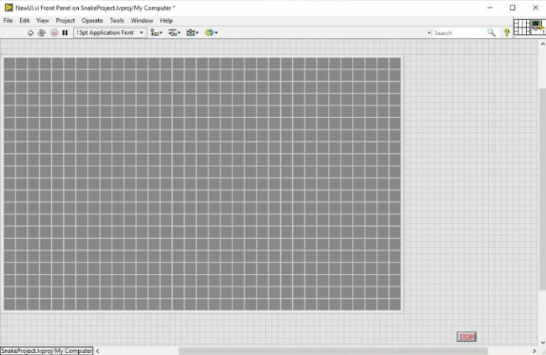 Create modern Snake Game with LabVIEW 2020 Community Edition