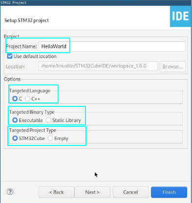 STM32 on Linux in 2021 | Blinking LED example | blnLabs