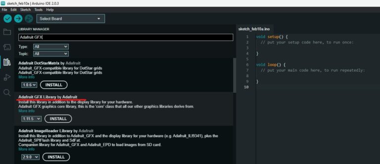 Learn with ChatGPT - Round LCD Display | blnLabs